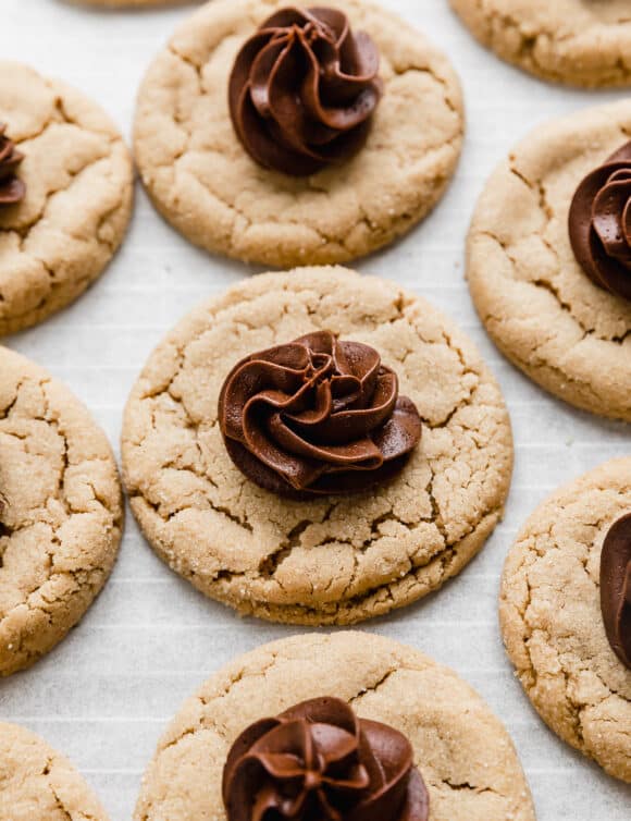 Crumbl Peanut Butter Blossom Cookies - Salt & Baker Crumbl Peanut Butter Blossom Cookies - Salt & Baker