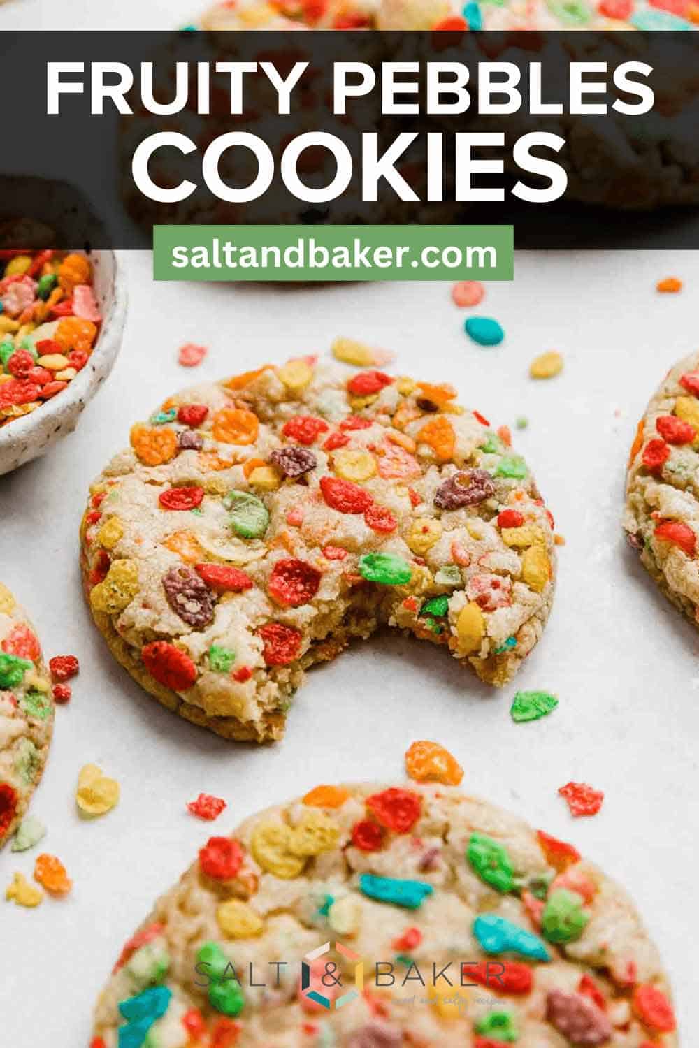 Fruity Pebbles Cookies Salt And Baker